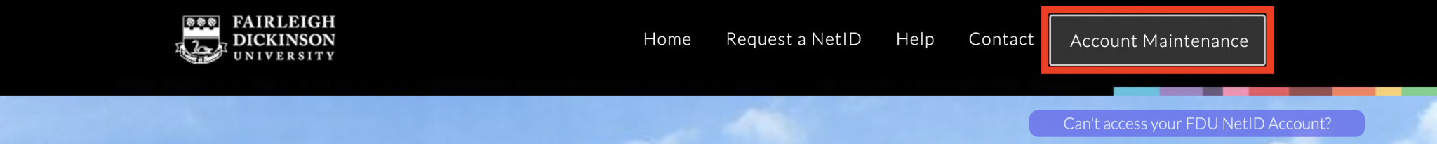 How To Change Your FDU NetID Password and Display Name - Fairleigh ...